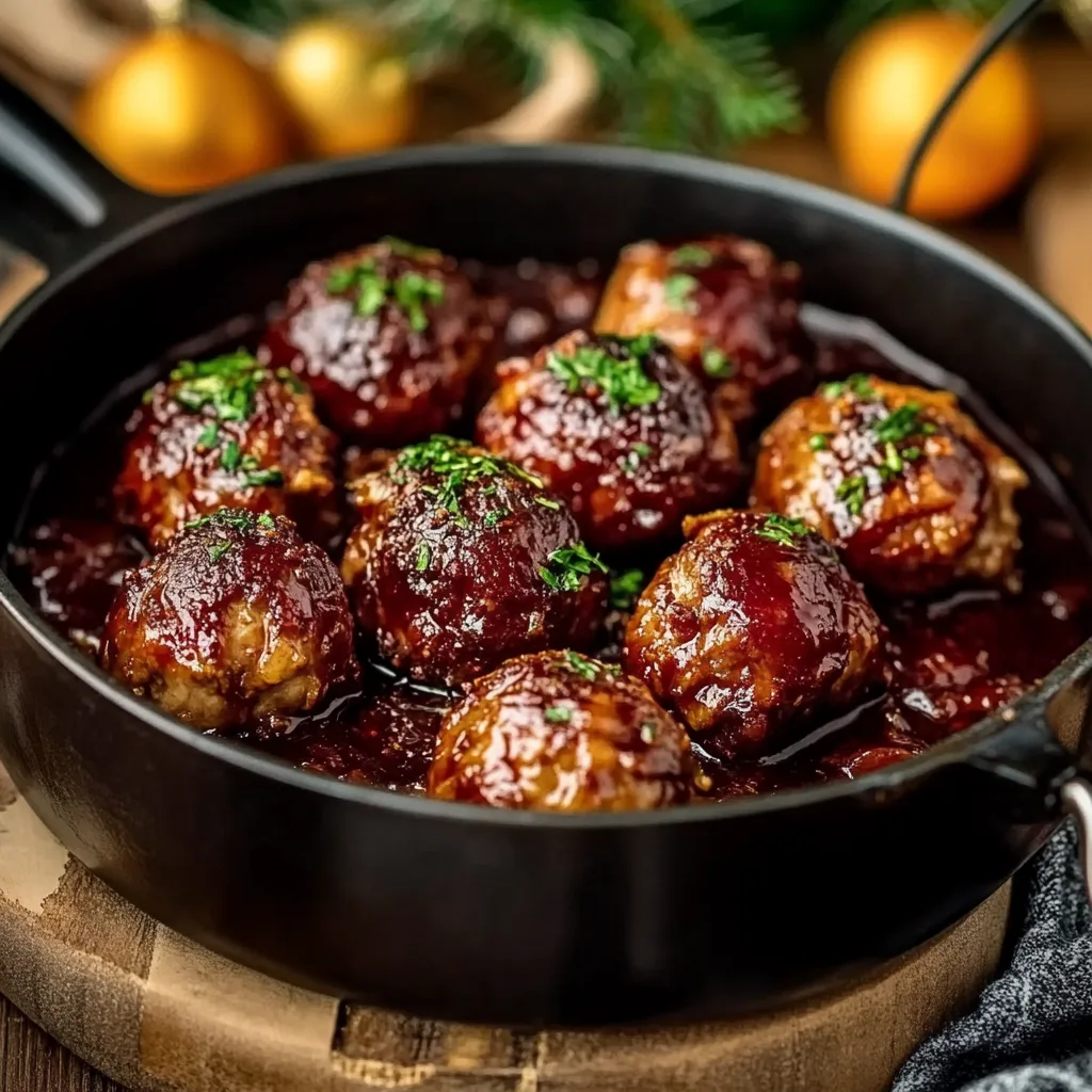 Boulettes de viande rapides aux canneberges pour Noël : Une recette ...